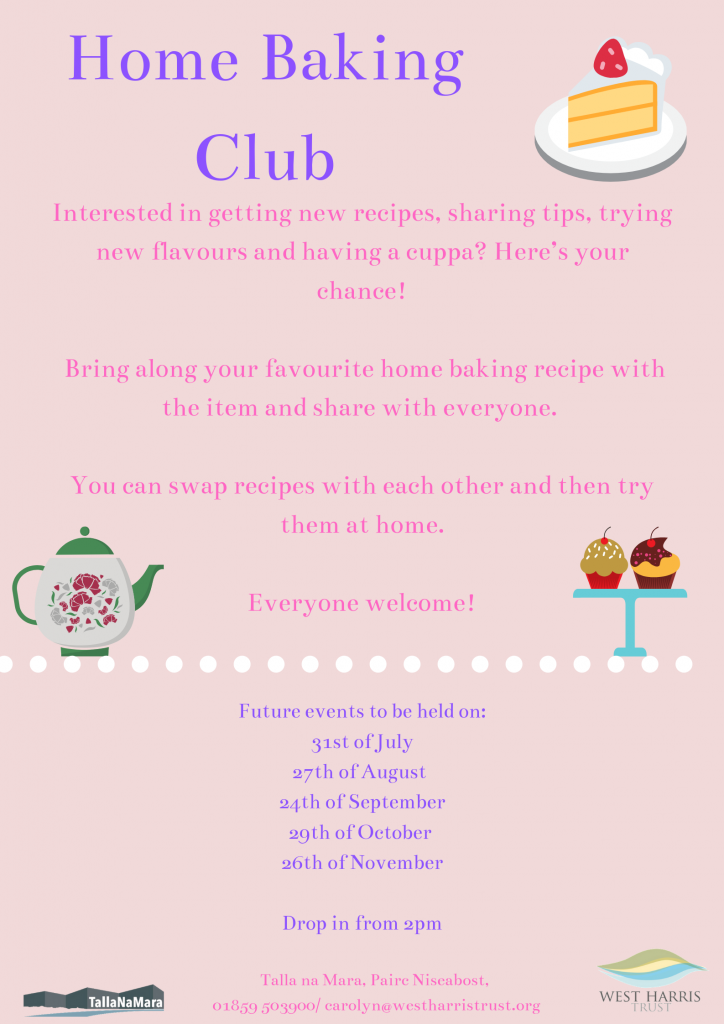 Home Baking Club - Talla Na Mara